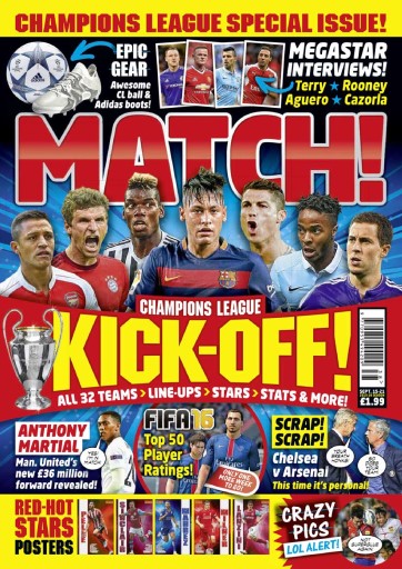 Match Magazine - 15th September 2015 Back Issue