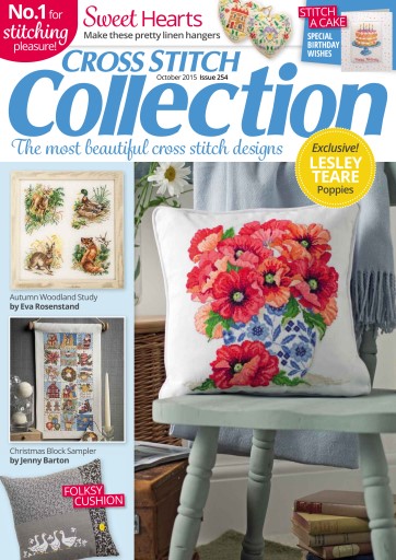 Cross Stitch Collection Magazine - October 2015 Back Issue