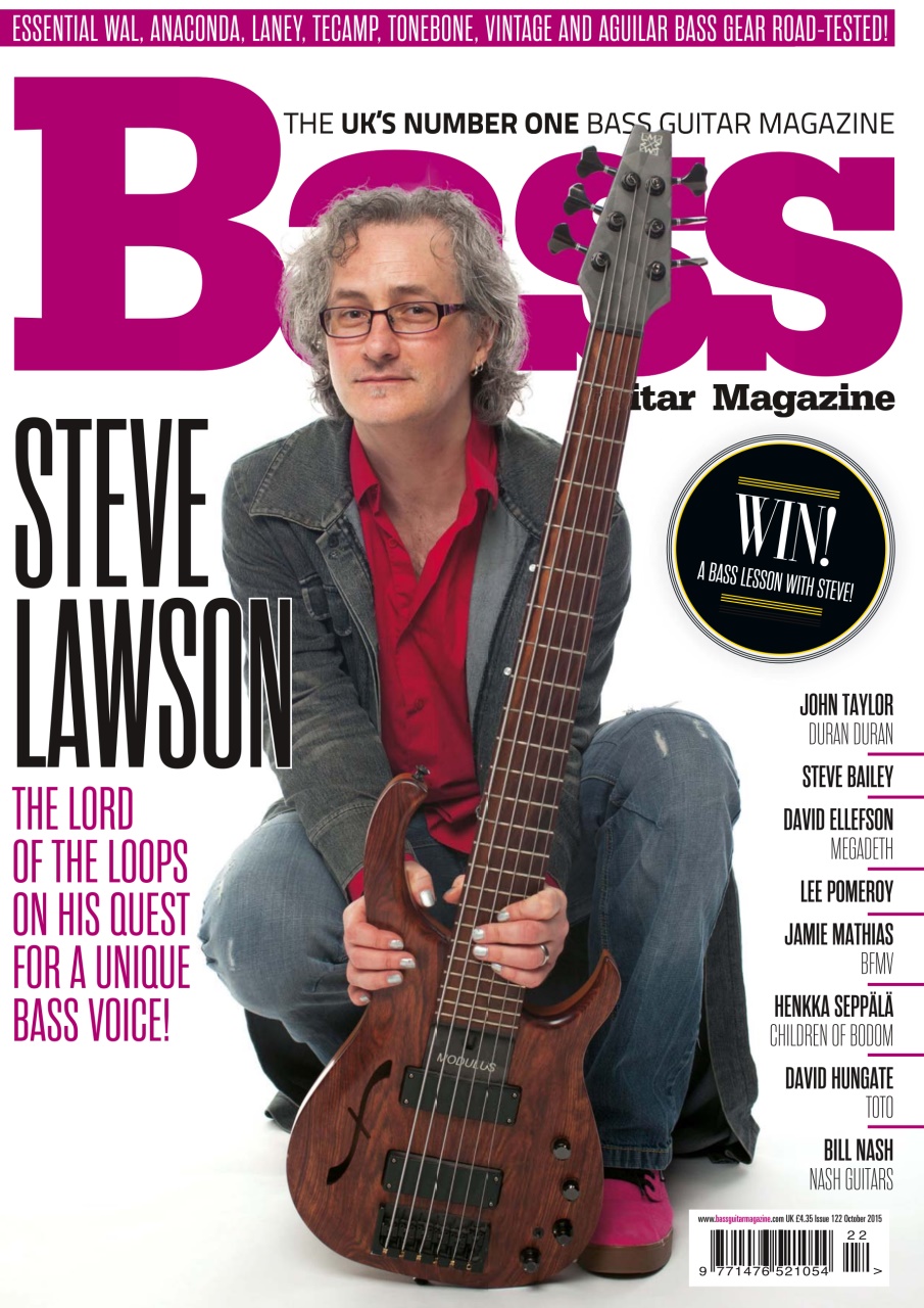 Bass Player UK Magazine - October 2015 Subscriptions | Pocketmags