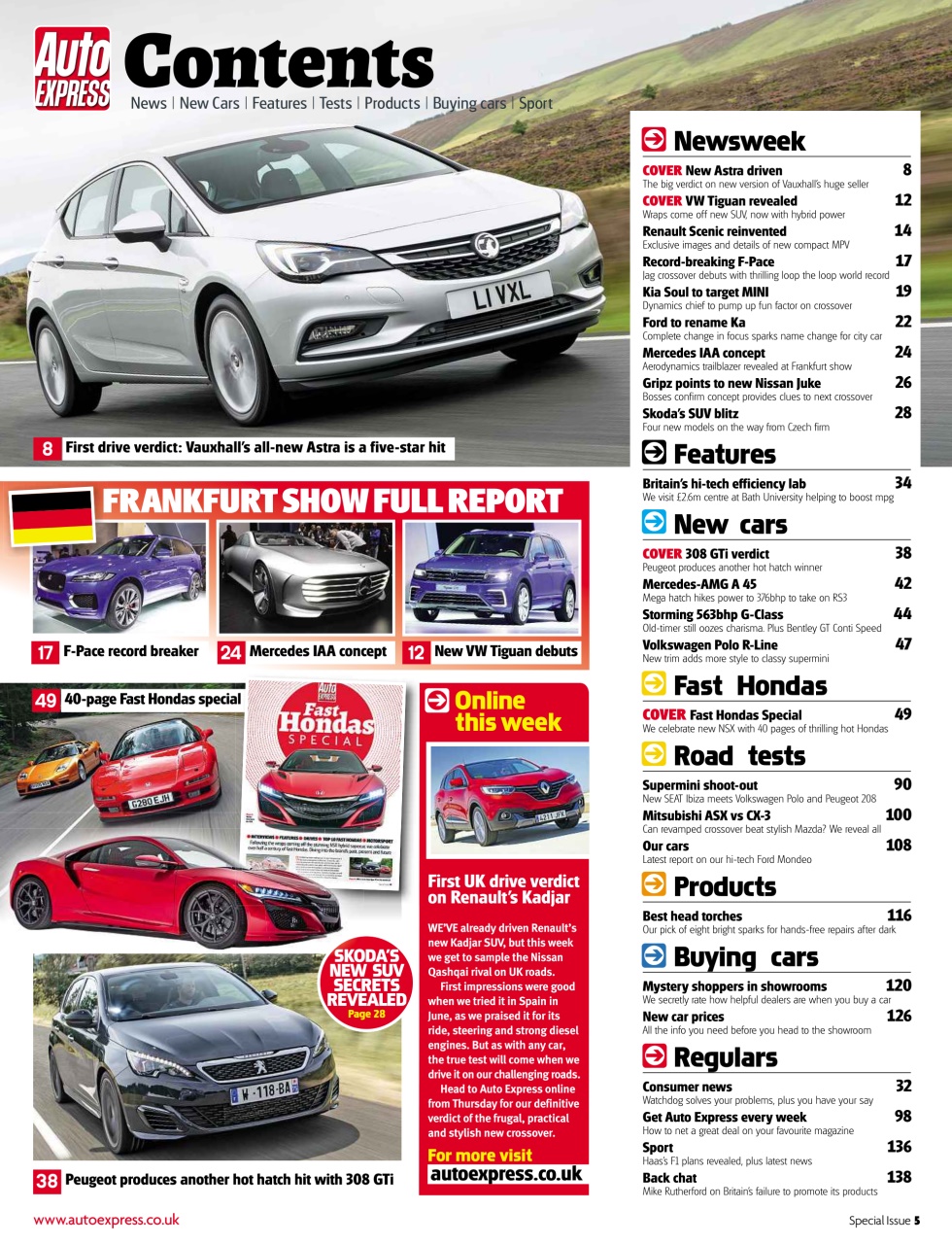 Auto Express Magazine - September 23. 2015 Back Issue