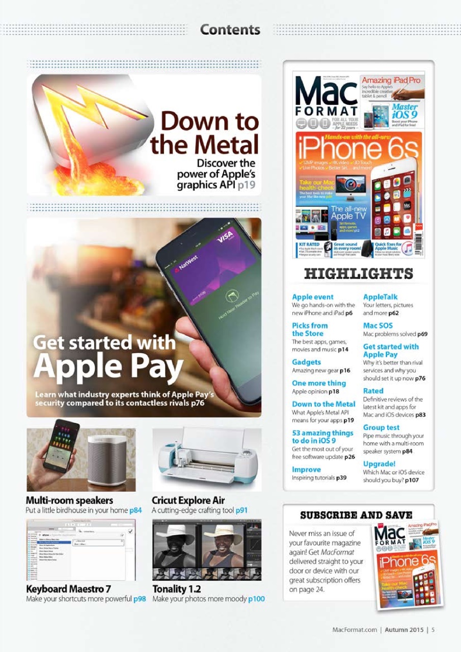 MacFormat Magazine - Autumn 2015 Back Issue
