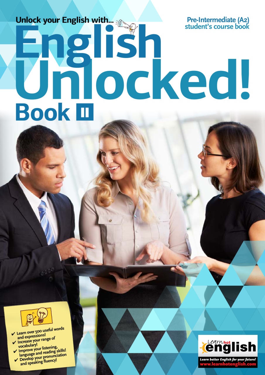 Learn Hot English Magazine - English Unlocked! Pre-Intermediate (A2 ...