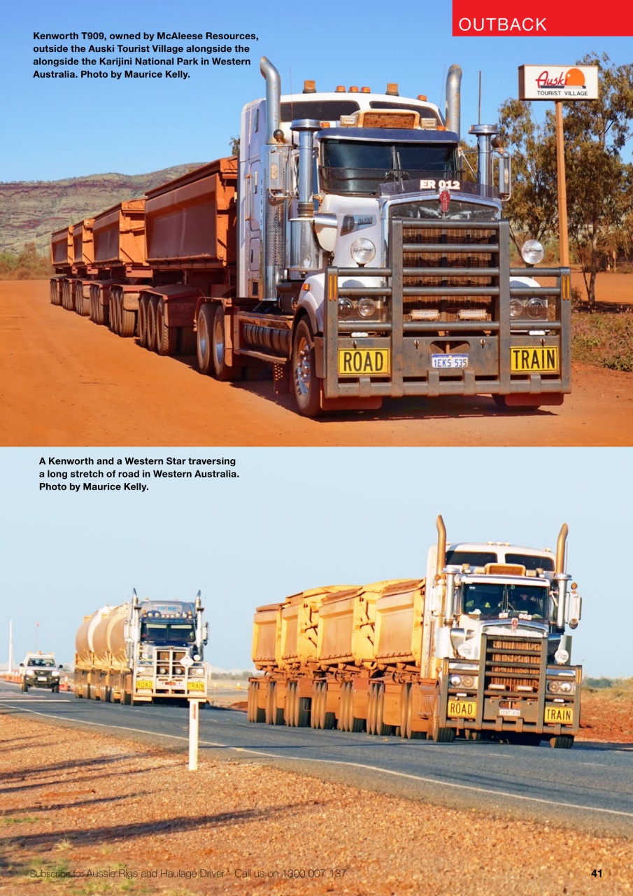Aussie Rigs and Haulage Driver Magazine - Issue 2 Back Issue