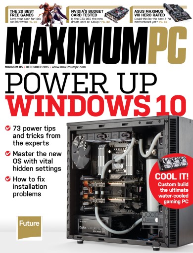 Maximum PC Magazine - December 2015 Edición anterior