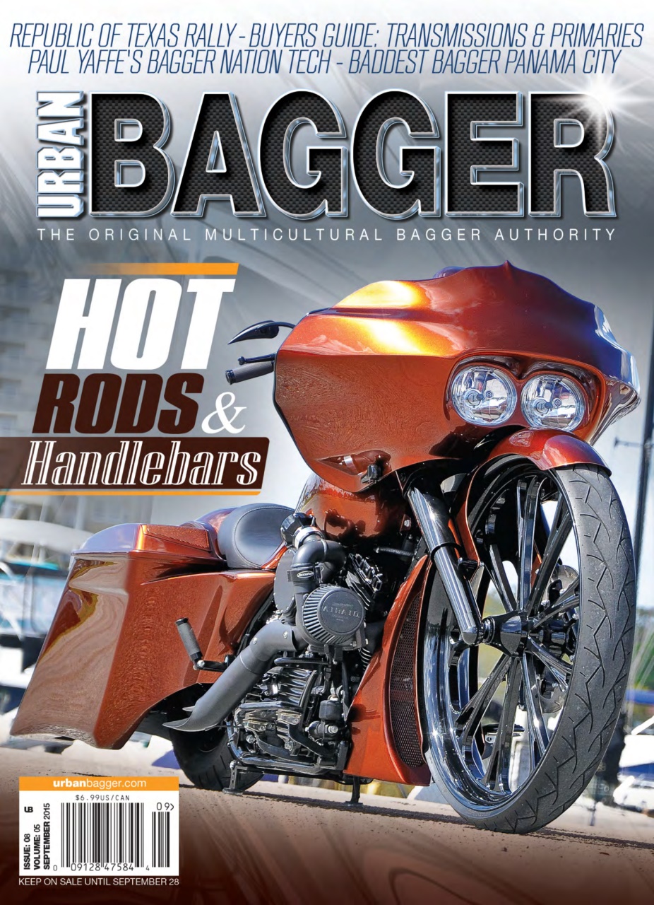 Urban Bagger Magazine - September 2015 Back Issue