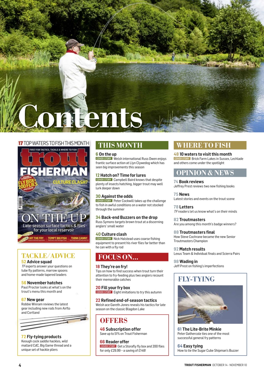 Trout Fisherman Magazine - Issue 476 Back Issue