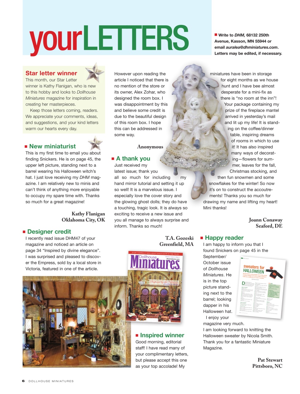 Dollhouse Miniatures Magazine - Issue 48 Subscriptions | Pocketmags