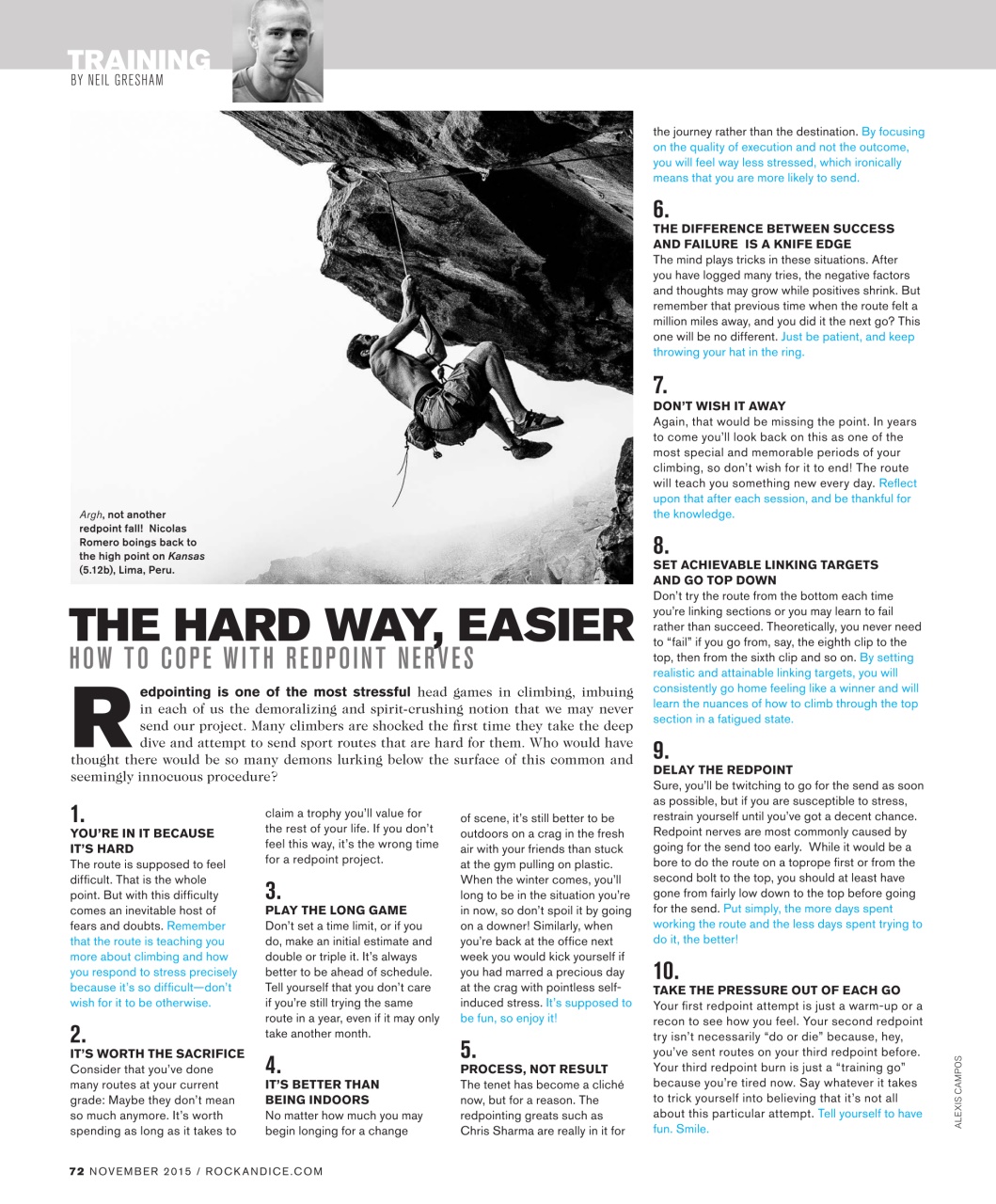 Rock and Ice Magazine - November 2015 Back Issue