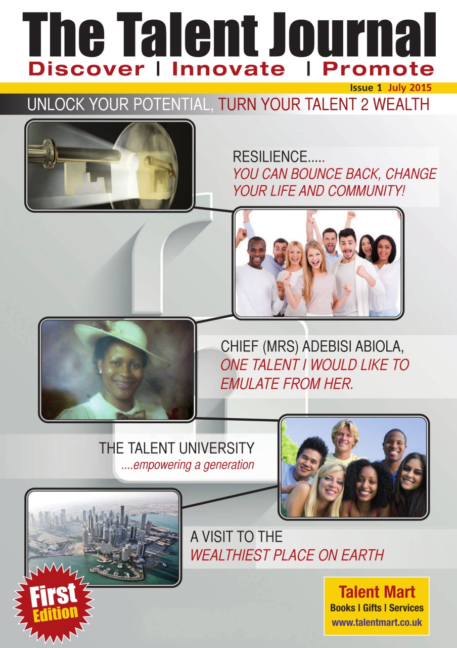 The Talent Publishing Magazine - Issue 1 Subscriptions | Pocketmags