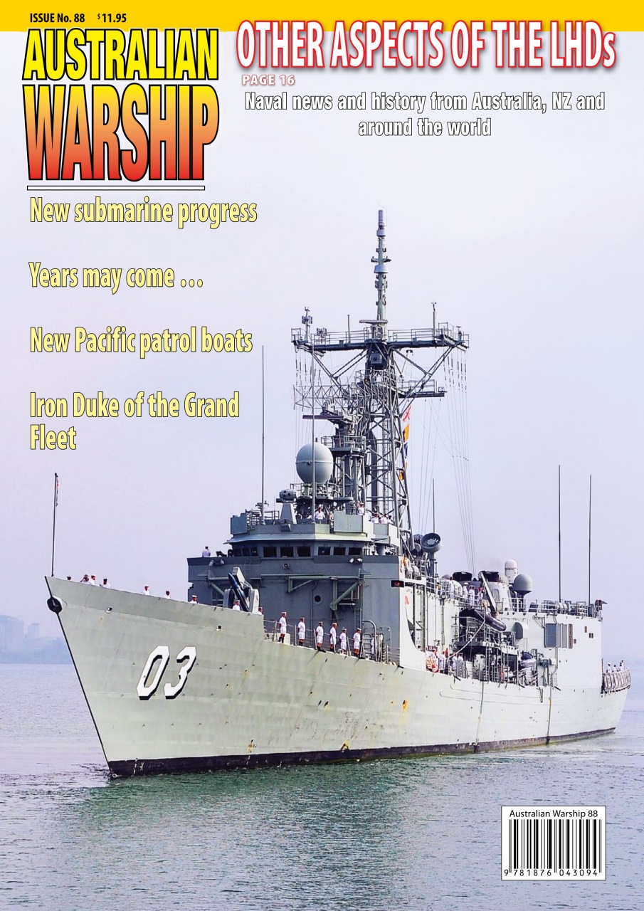 Australian Warship Magazine - Issue 88 Back Issue