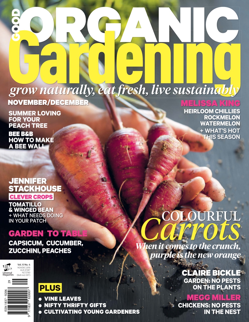 Good Organic Gardening Magazine - Issue#6.4 - 2015 Back Issue