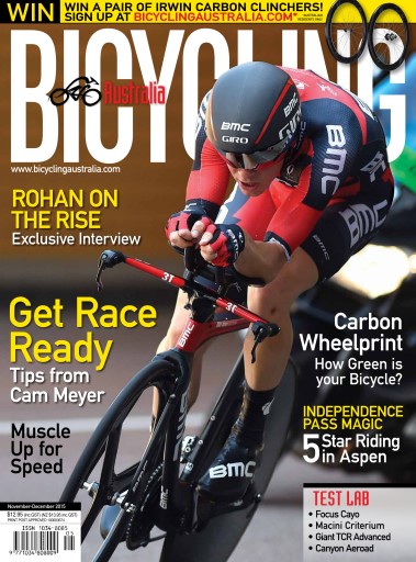 Bicycling Australia Magazine - Nov/Dec 2015 Back Issue