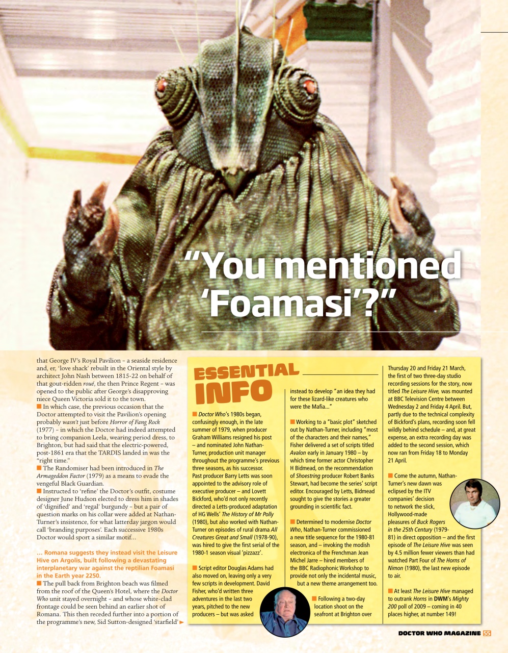 Doctor Who Magazine - 456 Back Issue