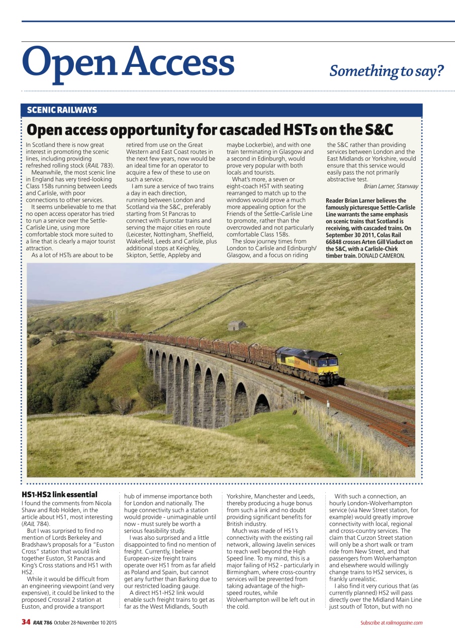 Rail Magazine - Issue 786 Back Issue