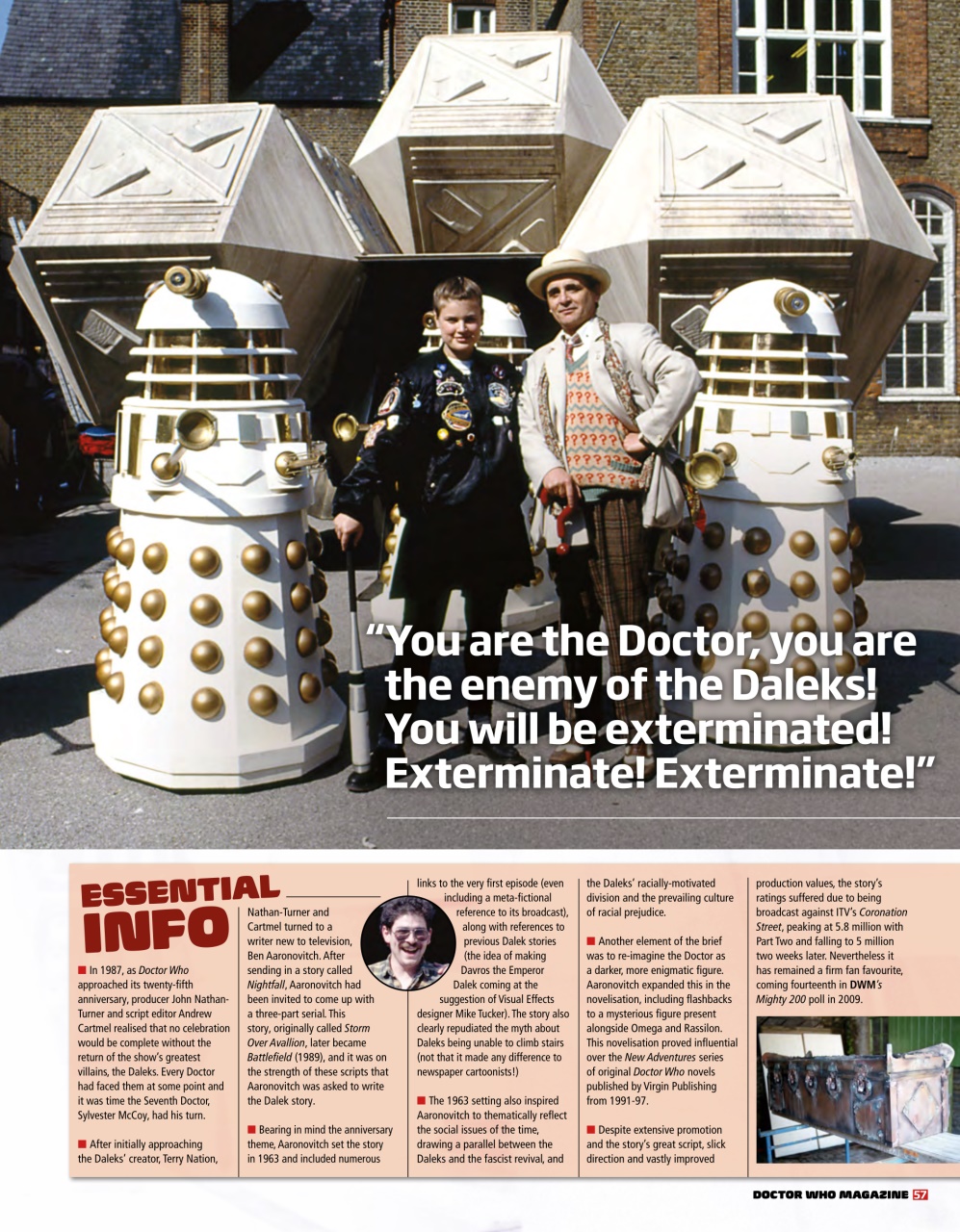 Doctor Who Magazine - 464 Back Issue