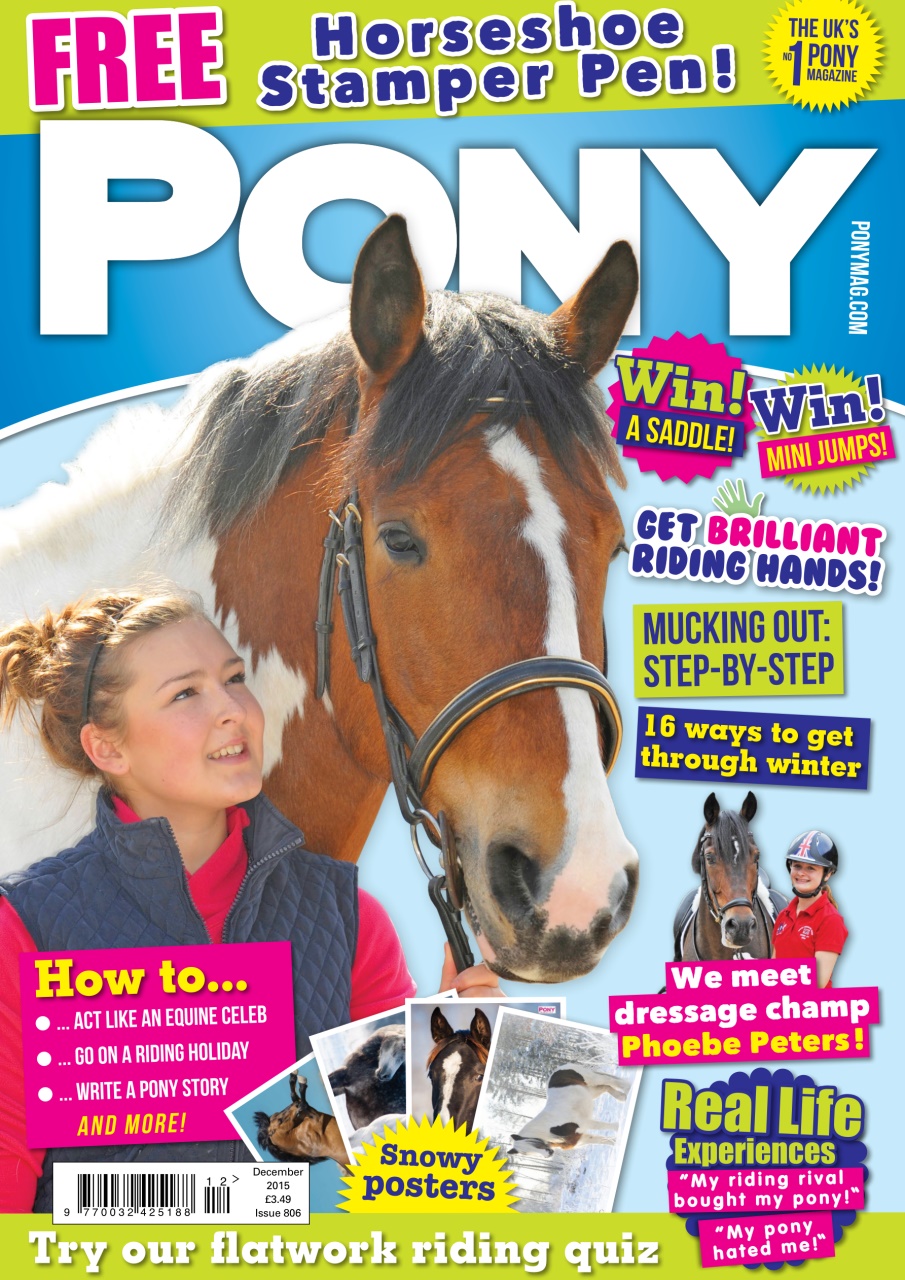 Pony Magazine - PONY Magazine – December 2015 Back Issue