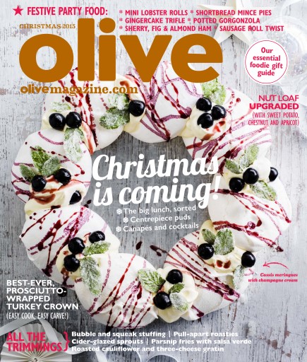Olive Magazine - Christmas issue 2015 Back Issue