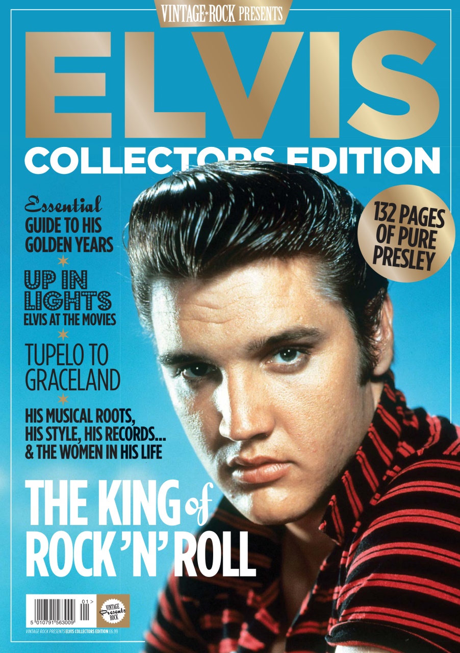 Vintage Rock Magazine - Vintage Rock Presents Elvis Special Issue