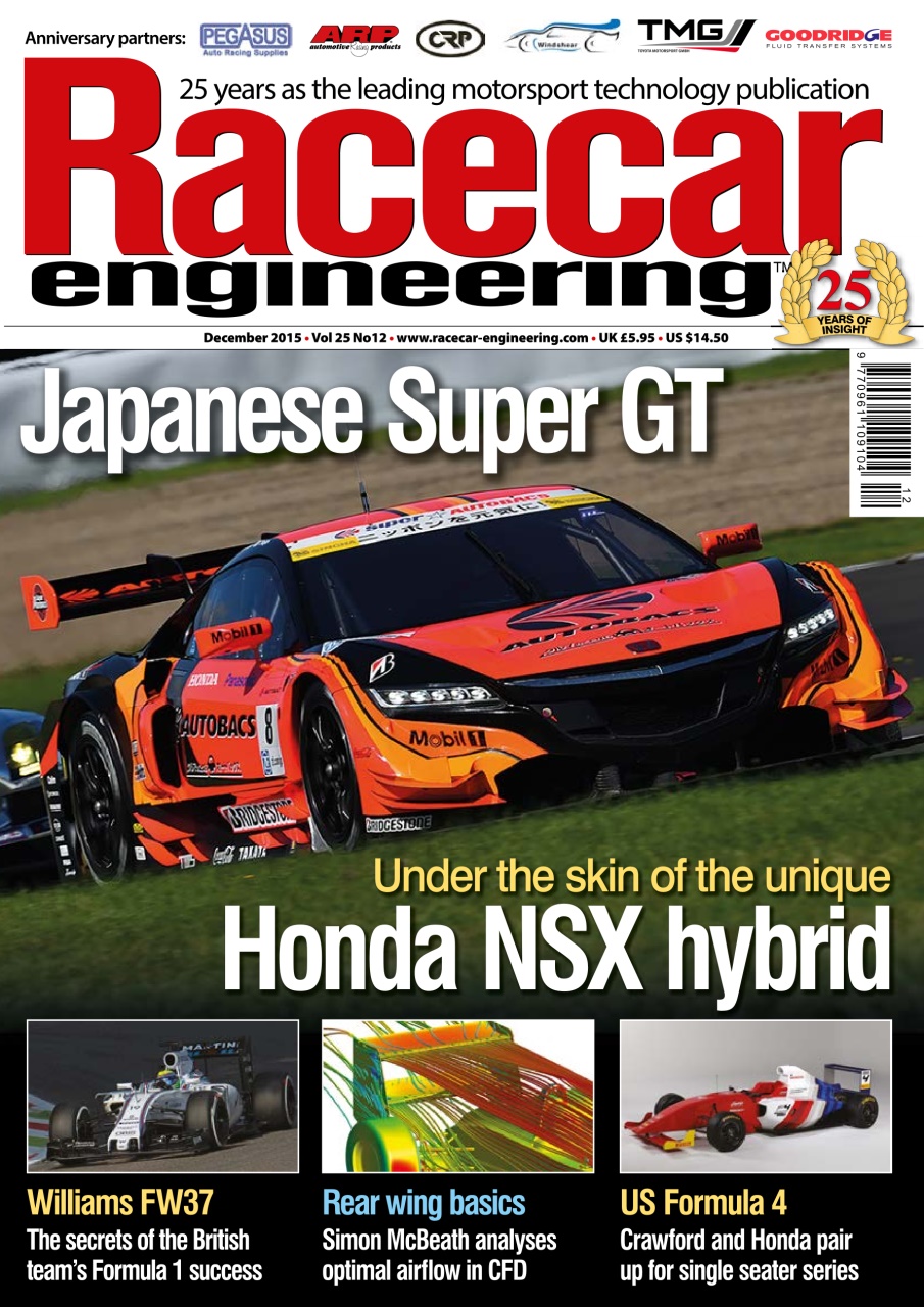 Racecar Engineering Magazine - December 2015 Back Issue