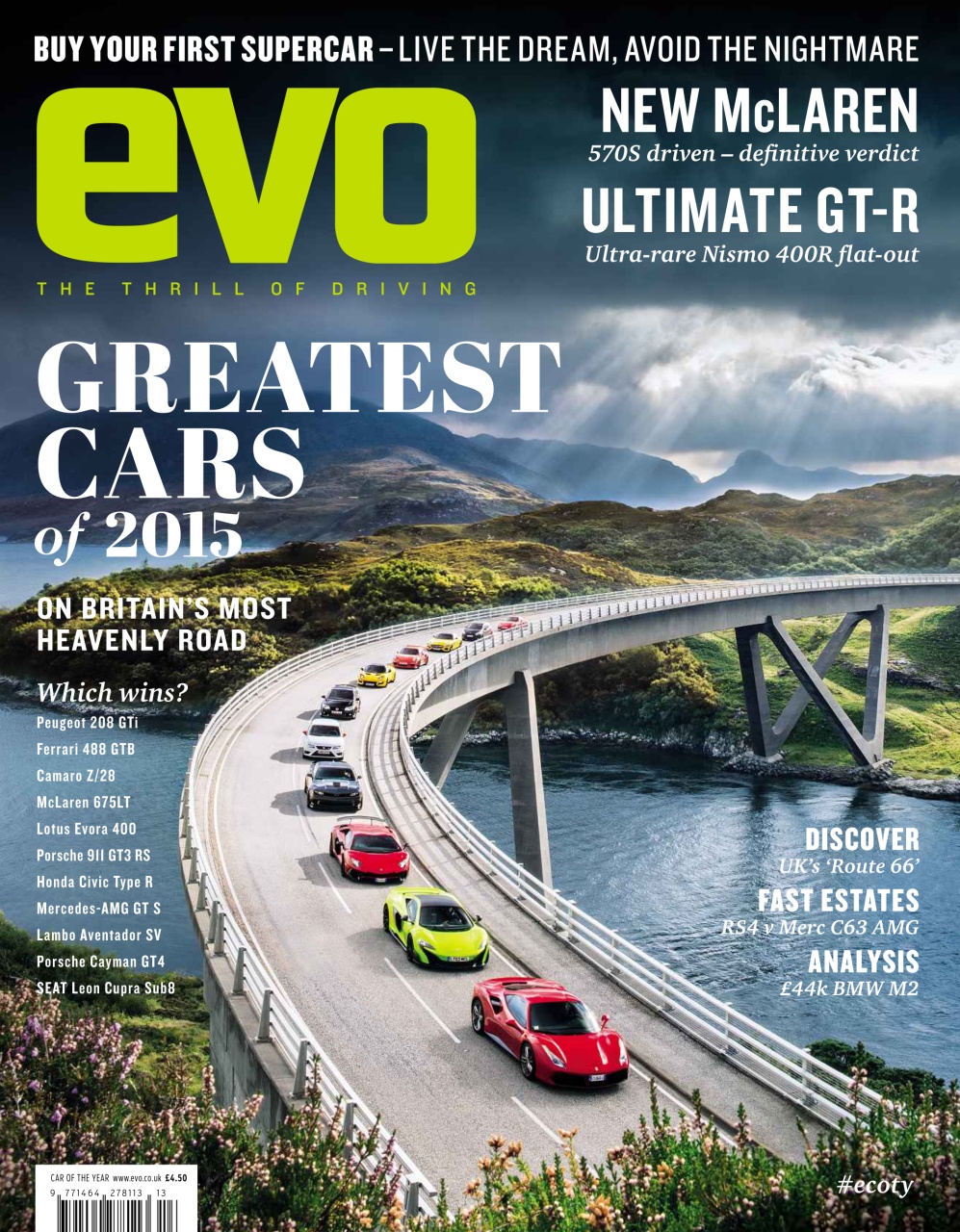 Evo Magazine - Car of the Year Back Issue