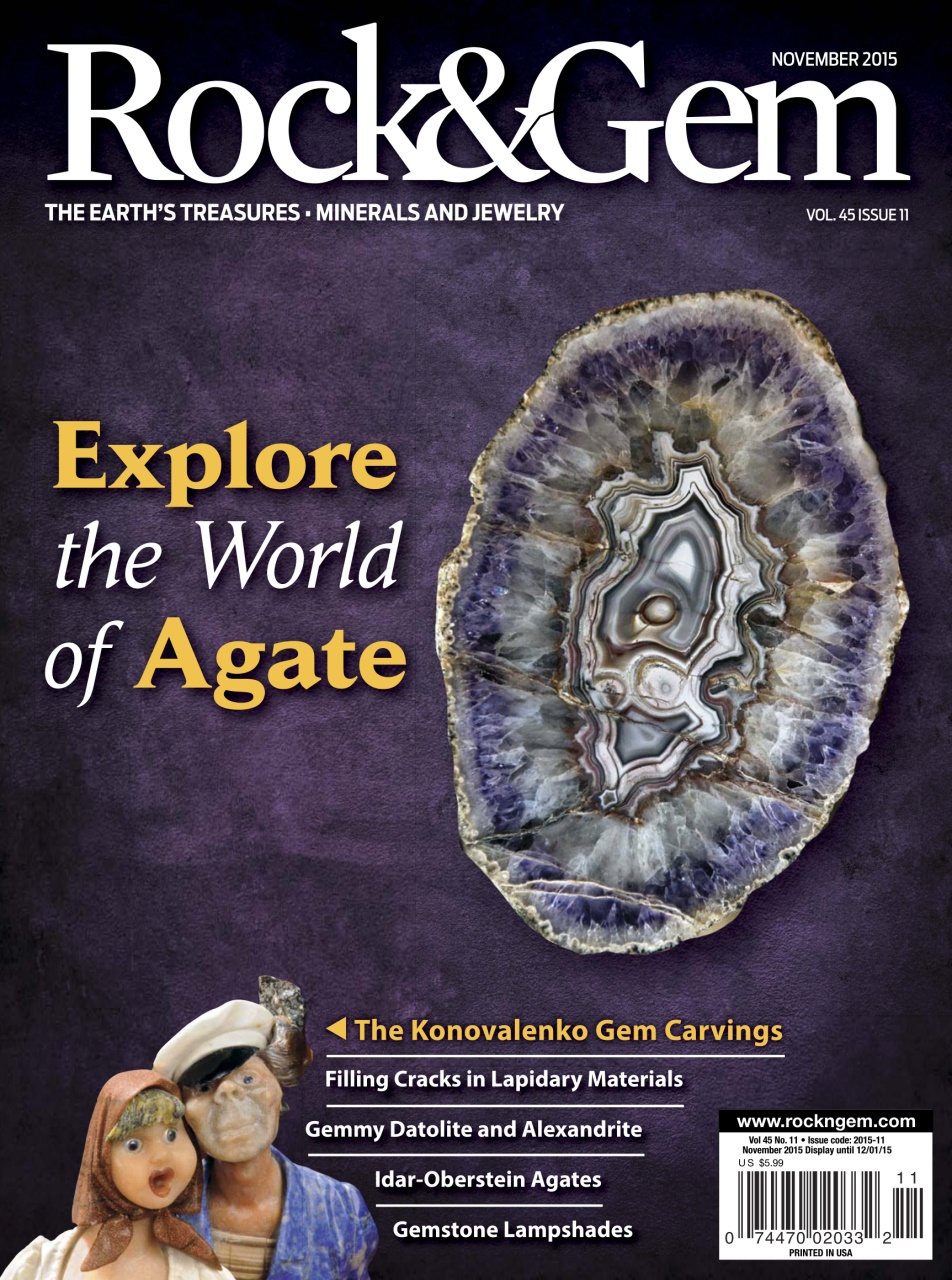 Rock&Gem Magazine - November 2015 Back Issue