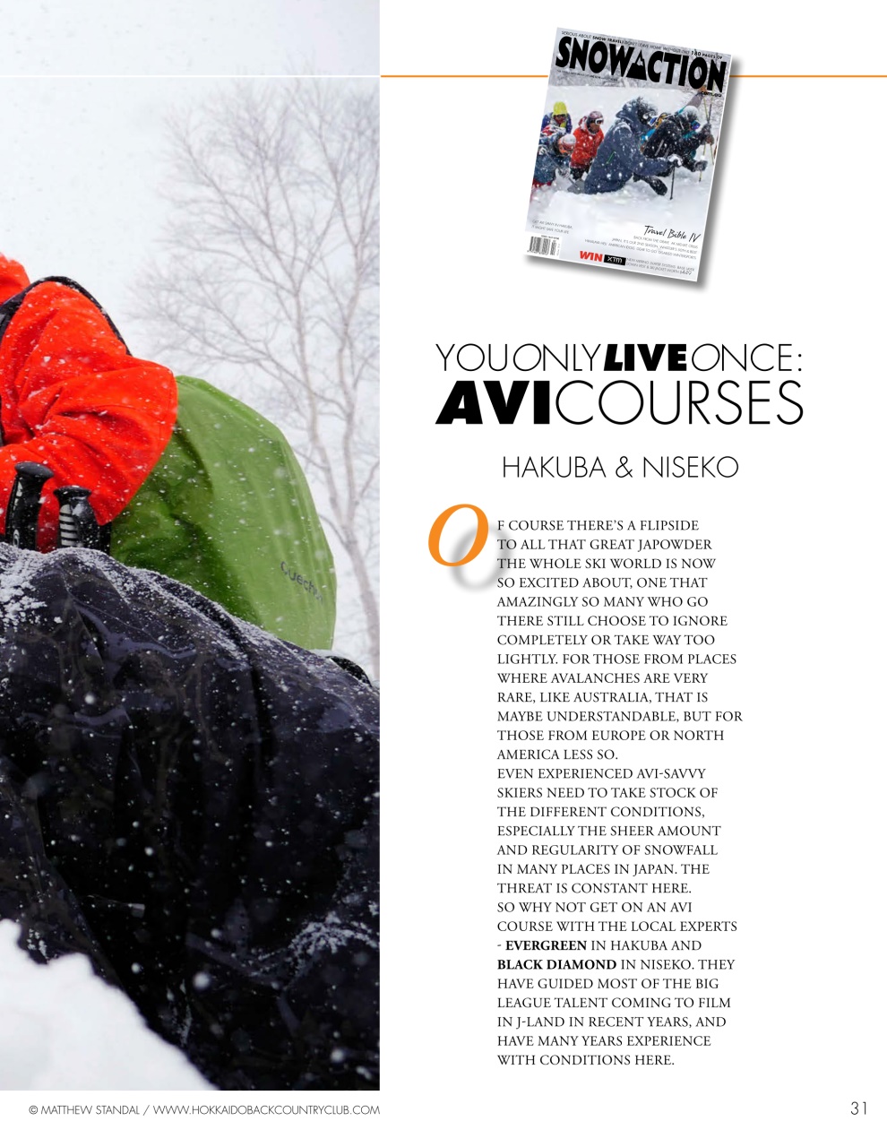 Snow Action Magazine - Japowder Classics Special Edition Back Issue