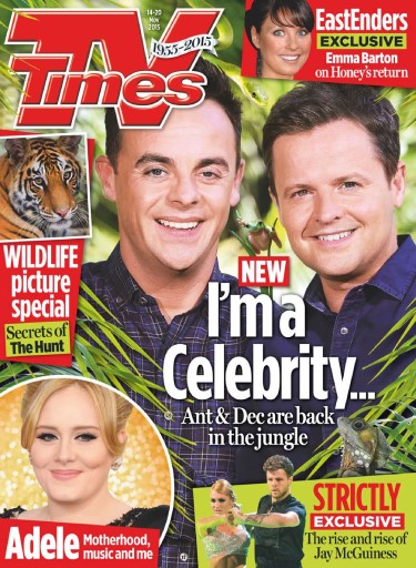TV Times Magazine - 14th November 2015 Back Issue