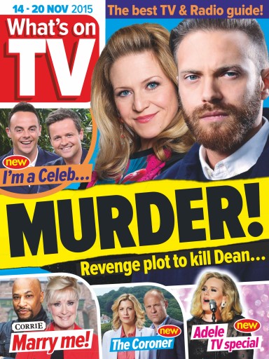 What's on TV Magazine - 14th November 2015 Back Issue