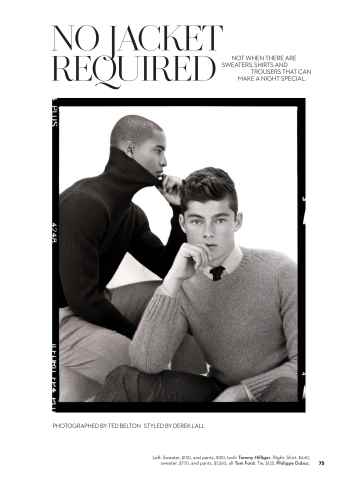 Fashion Magazine - Men's Holiday Special Issue
