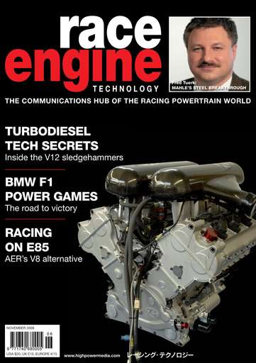 Race Engine Technology Magazine - 34 November 2008 Back Issue