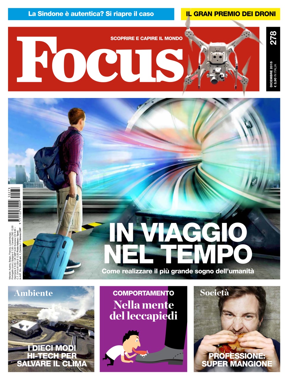 FOCUS Magazine Subscriptions and 278 - Dicembre 2015 Issue | Pocketmags