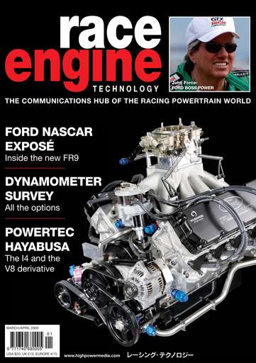 Race Engine Technology Magazine - 37 Mar-Apr 2009 Back Issue