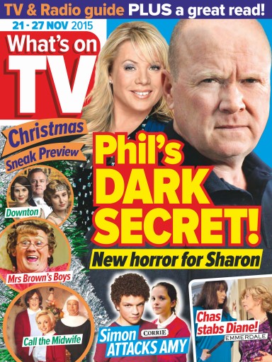 What's on TV Magazine - 21st November 2015 Back Issue