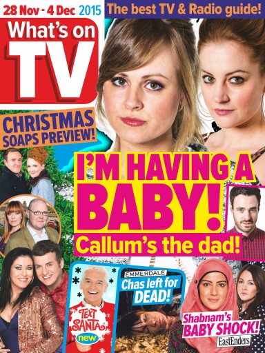 What's on TV Magazine - 28th November 2015 Back Issue