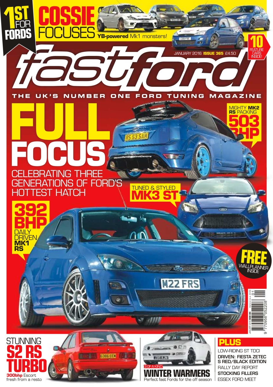 Fast Ford Magazine - No. 365 Full Focus Back Issue