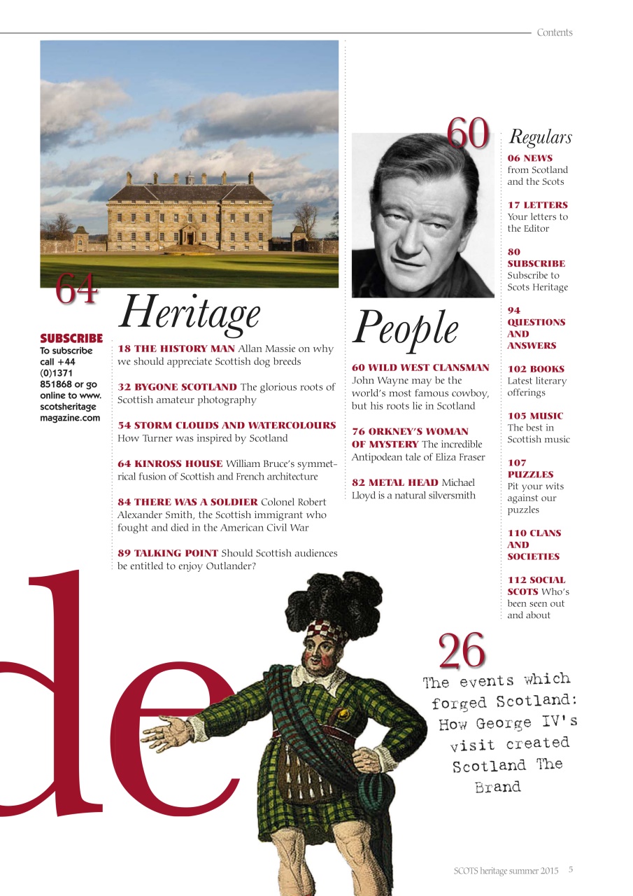 Scots Heritage Magazine - April 2015 Back Issue