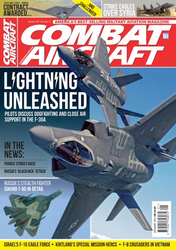 Combat Aircraft Journal Magazine - January 2016 Back Issue