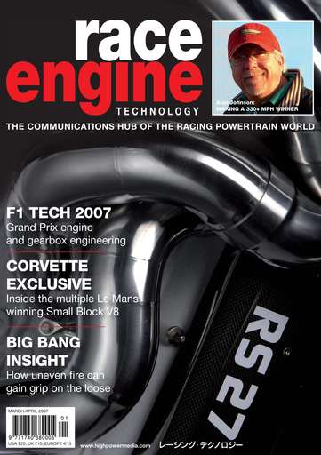 Race Engine Technology Magazine - 21 Mar-Apr 2007 Back Issue