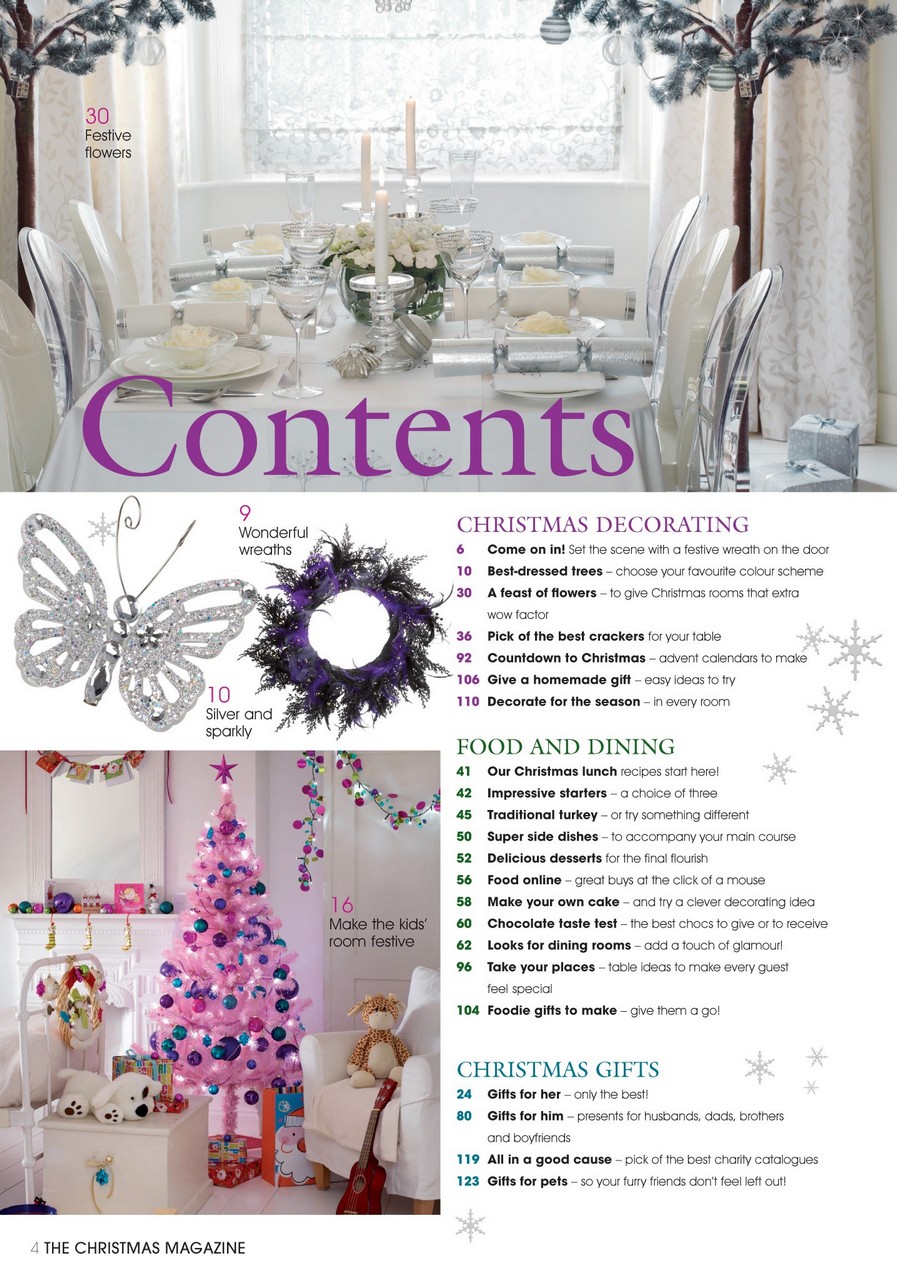 The Christmas Magazine - The Christmas Magazine 2010 Back Issue