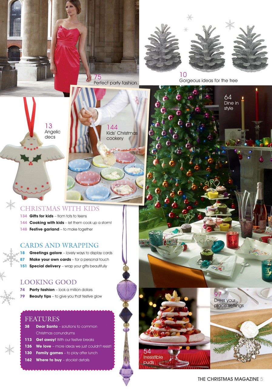 The Christmas Magazine - The Christmas Magazine 2010 Back Issue
