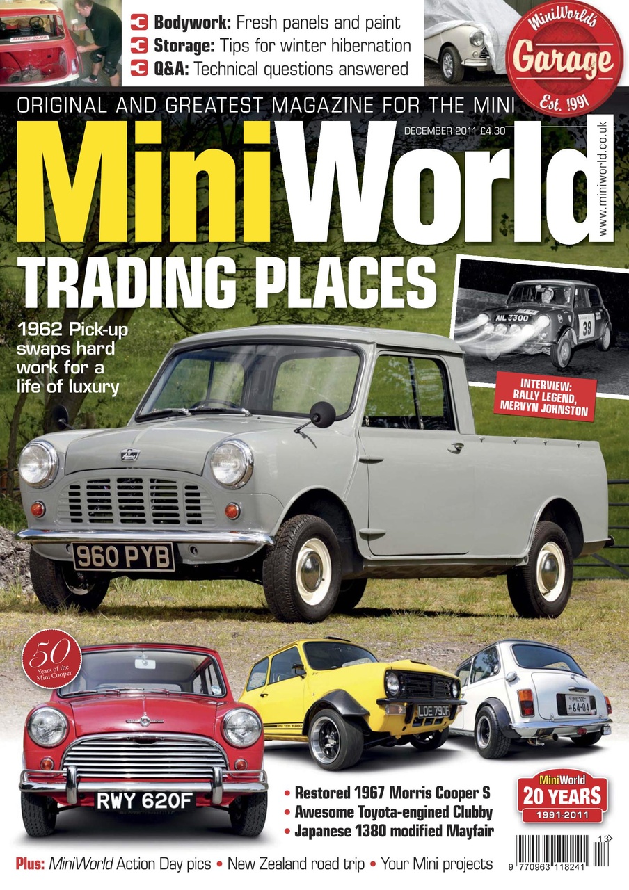 Mini World Magazine - Mini World December 2011 Back Issue
