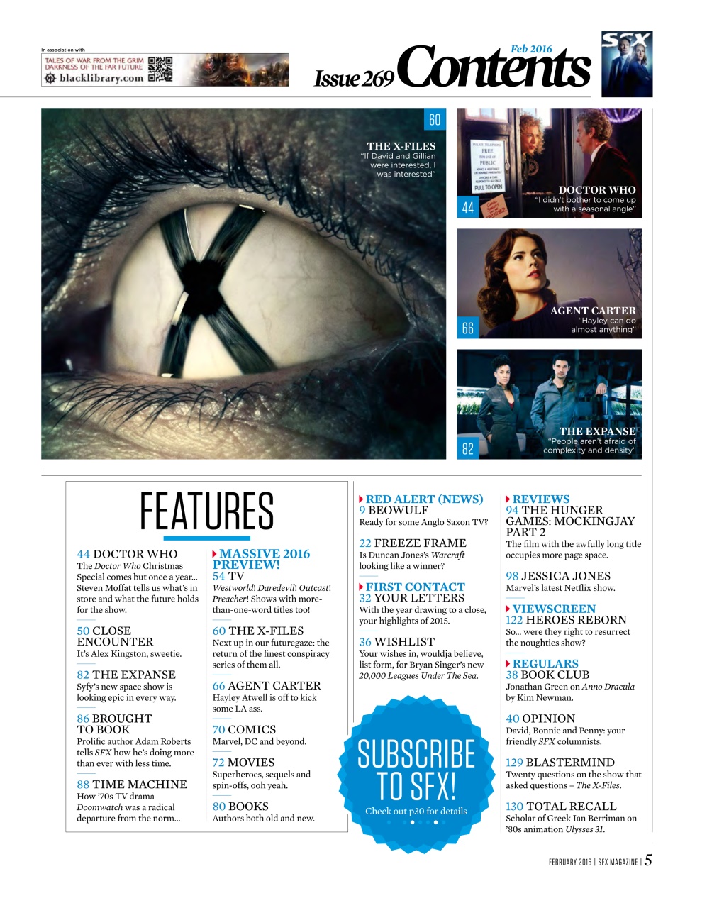 SFX Magazine - February 2016 Back Issue