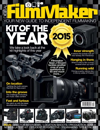 Digital FilmMaker Magazine - dfm issue 31 Back Issue