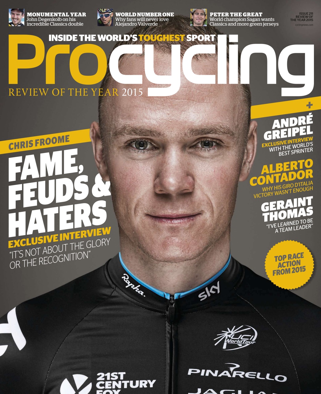 Procycling Magazine - Review of the Year 2015 Back Issue
