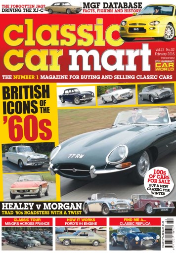 Classic Car Mart Magazine - Vol. 22 No. 2 British Icons of the '60s ...