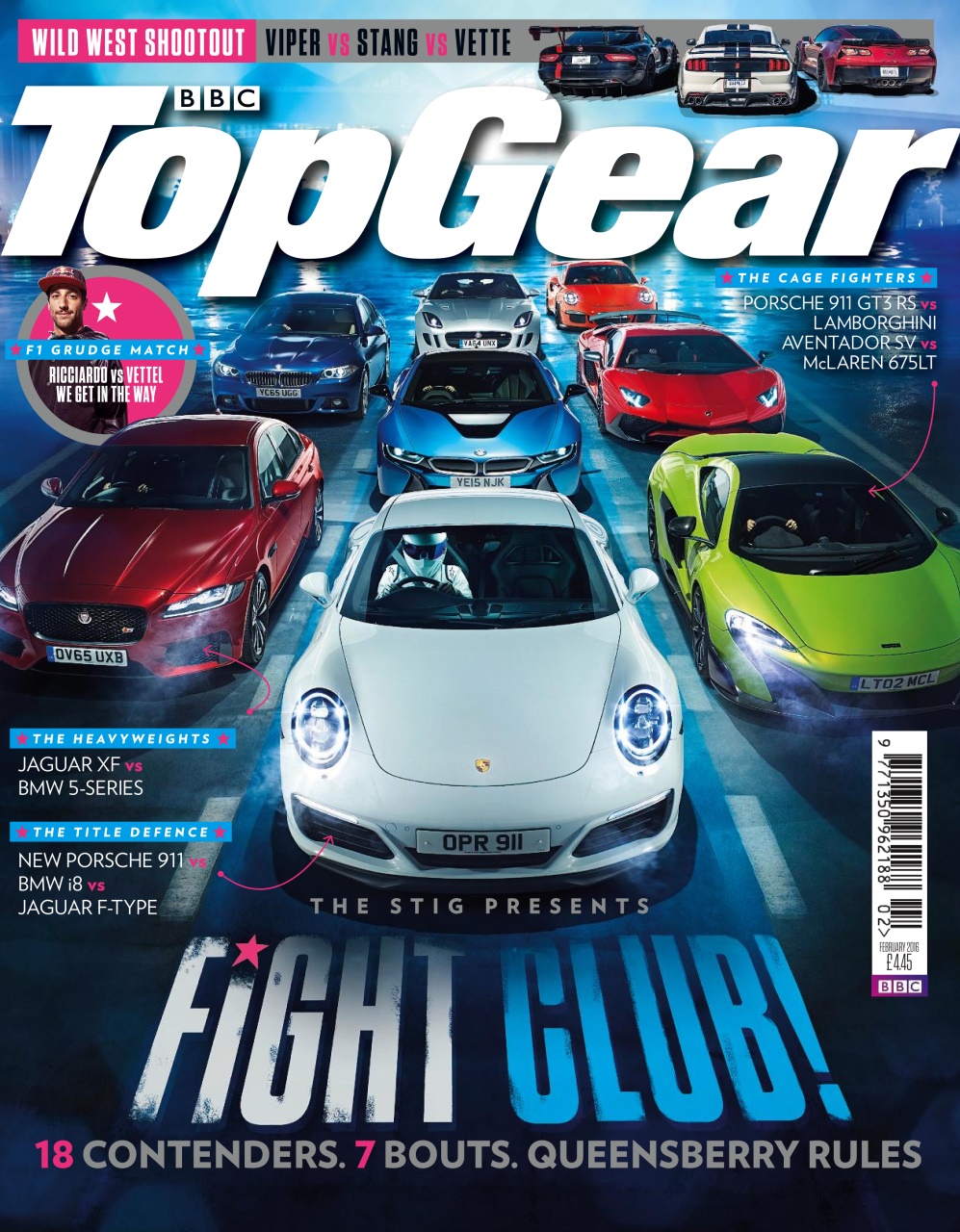 BBC Top Gear Magazine - February 2016 Back Issue
