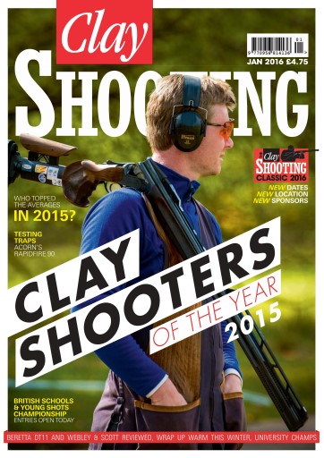 Clay Shooting Magazine - January 2016 Edição anterior