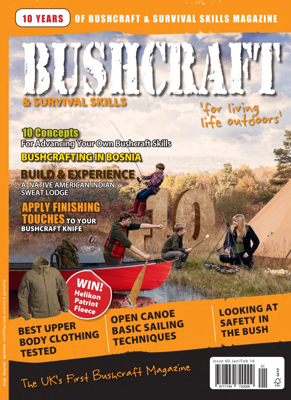 Bushcraft & Survival Skills Magazine - Issue 60 Back Issue