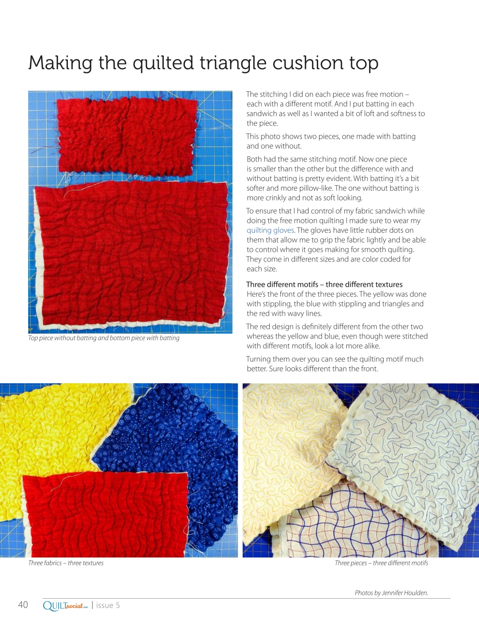 A Needle Pulling Thread Magazine - QUILTsocial Issue 5 Special Issue