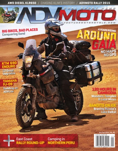 Adventure Motorcycle Magazine - ADVMoto Jan/Feb 2016 Back Issue